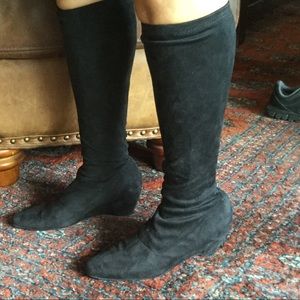 PAZZO | Shoes | Pazzo Black Suede Boots | Poshmark